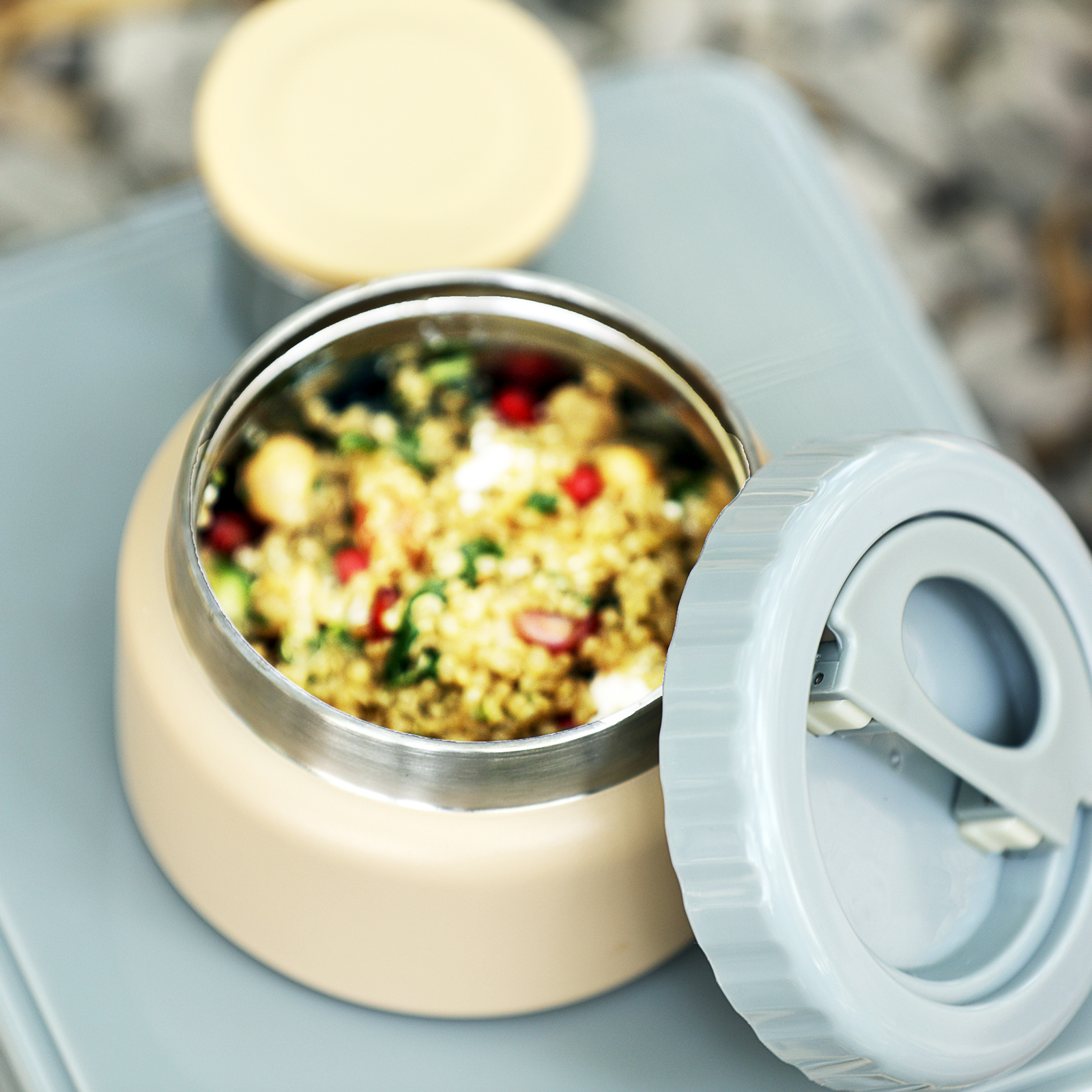 Lunch Box | Steel Blue | Fairytales design - Lunch box | Bento box ...